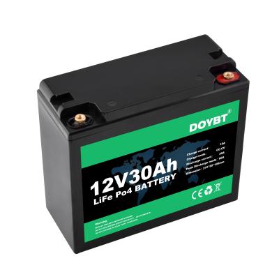 China 12v 30ah Rechargeable Lithium Battery Pack For Car Start Power Supply for sale