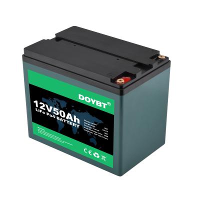 China Lifepo4 12v Dc Rechargeable Li Ion Battery Pack 50ah For Camper  Inverter for sale
