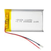 China 3.7 V  Li Ion Rechargeable Battery Pack 1000mah NCM for sale