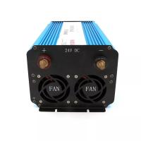 China Brown 24V 4000w Pure Sine Wave Inverter DC AC LED Display for sale