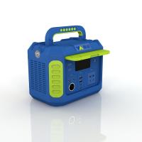 China GoPros Outdoor Portable Power Station Blue Solar Generator With Lithium Iron Phosphate Battery for sale