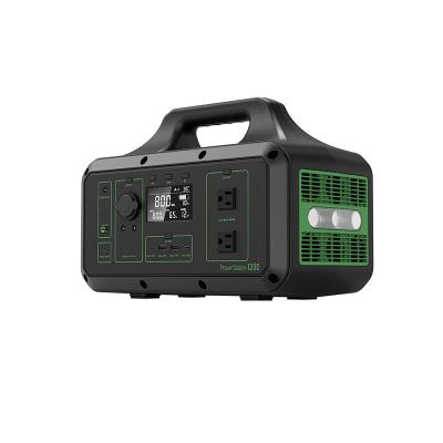 China 1024Wh LiFePO4 Lithium Portable Power Station MPPT Back Up Battery Pack for sale
