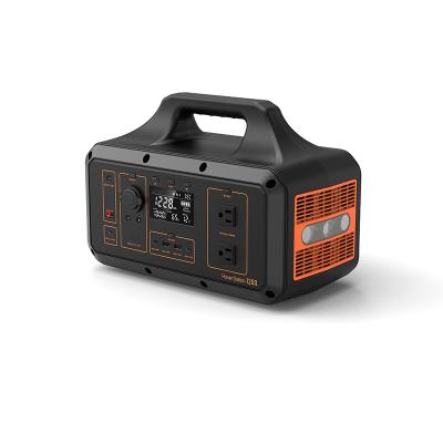 China 1228Wh LiFePO4 Portable Power Station For Camping LED Light for sale