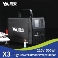 China Portable 500Wh Emergency Power Backup Solar Generator For Camping for sale