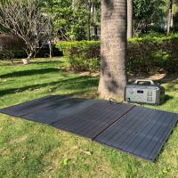 China Portable 120W Foldable Solar Panel Handbag Power Station Charger for sale