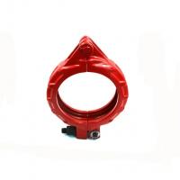 China Red Anti  Rust Forged Concrete Pump Pipe Clamp Concrete Pump Spares for sale