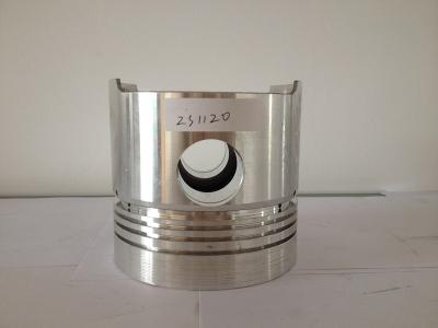 China Yanmar Single Cylinder Diesel Engine Piston with 4 Rings - Silvery Finish for Tractors & Trucks for sale