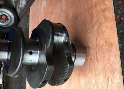 China DL08 Daewoo Engine Crankshaft 6 Cylinder Forged Steel with 63HRC Hardness Heat Treatment for Excavators for sale
