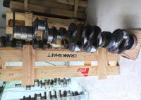 China D6D Diesel Engine Crankshaft for EC210 Excavator - 75kg Forged Steel with 1050mm Length and ≥57HRC Hardness for sale
