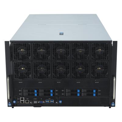 China ESC-N8-E11 7U Rack 8 GPU Server 5th Gen Intel Xeon CPU with up to 12 PCIE Slots OCP 3.0 in Stock for sale