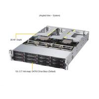 China AI GPU Server Ultra A+ Server AS -2024US-TRT 2U Ultra with 12 SATA Bays and 4 PCIe 3.0 X16 Slots 2024US for sale