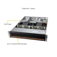 China Ultra Supermicro 2u Server With 24 NVMe Bays And Dual 10GbE + Dual 10G SFP+ Server AS -2124US-TNRP for sale
