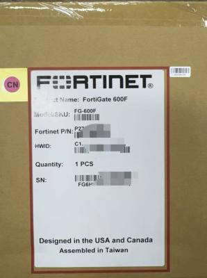 China Firewall 600F Network Security Firewall Hardware FG-600F Fortis 1u Enterprise Firewall for sale