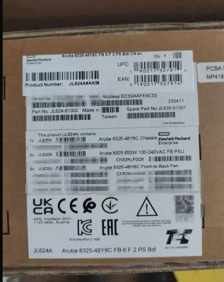 China Aruba JL624A Network Switch CX8325-48Y8C FB6 F2 Switch 100G  JL624A for sale
