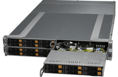 China Supermicro Server HS421EGS-GS8 4U  Intel AI GPU Server PCIe Gen3 Gen4 slots for sale