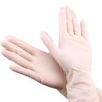 China Custom Powdered Latex Gloves Non Sterile Medical Patient Examination Glove for sale