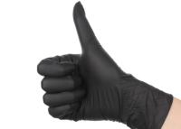 China EN455 EN374 Nitrile Safety Gloves / Disposable Nitrile Vinyl Gloves for sale