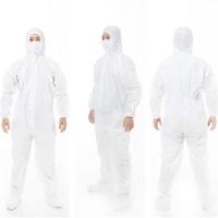 China EN1186 SMS PP Painters Disposable Protective Jumpsuit Disposable Isolation Coveralls for sale