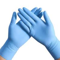 China ISO13485 ISO14001 Xl Xxl Medical Disposable Nitrile Gloves Powder Free for sale