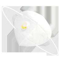 China Adults 5Ply Disposable Protective Face Mask KN95 With Single Valve for sale