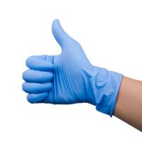 China Signo 8 Mil Nitrile Mechanics Gloves Tensile Resistance En374 Nitrile Gloves for sale