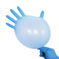 China EN374 Microtouch Nitrile Protective Gloves / Powderless Nitrile Gloves for sale
