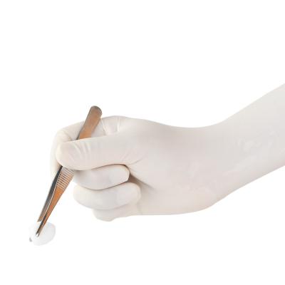China EN374 Latex Medical Examination Disposable Hand Gloves No Leakage for sale