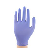 China OEM ODM Purple Vinyl Nitrile Blend Gloves For Food Processing for sale