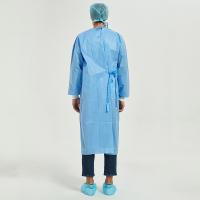 China Anti Viruses 18-60gsm Disposable Surgical Gown Operation Theatre Gown for sale