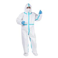 China signo group Nonwoven Disposable Ppe Coveralls / Disposable Safety Suit for sale