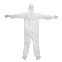 China Waterproof Conjoined S-4XL Disposable PP Coverall / Disposable Medical Suit for sale