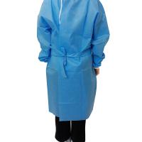 China ISO9001 Water Resistant PP Disposable Isolation Gowns Non Woven for sale