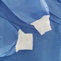 China Blue Against Bacteria Disposable Clinical Gowns ISO13485 Certified for sale
