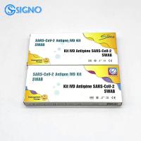 China Antigen Rapid Test Kit High Accuracy CE Europe Approval for sale