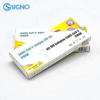 China 25pcs Clear 19 Rapid Testing Nasal Nasopharyngeal Oropharyngeal Saliva for sale