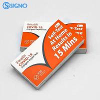 China IHealth Clear 19 Rapid Self Test Nasal Swab FDA At Home Kits for sale