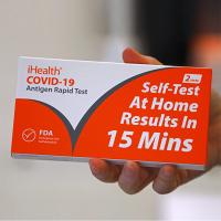 China IHealth Rapid Antigen Swab Test Nasal Specimen FDA For Public Area for sale