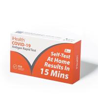 China IHealth 15 Minutes Clear 19 Rapid Test Rapid Home Test Kits FDA Dip Swab for sale