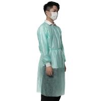 China PP PE SMS Reinforced Disposable Isolation Gown Medical Non Woven Surgical Gown for sale