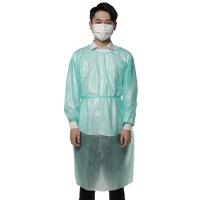 China PP PE SMS Reinforced Disposable Isolation Gown Medical Non Woven Surgical Gown for sale