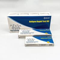 China Saliva Sputum Nasal Antigen Rapid Test Cassette Flocked Nylon Tip Swab Antigen Test Kit for sale