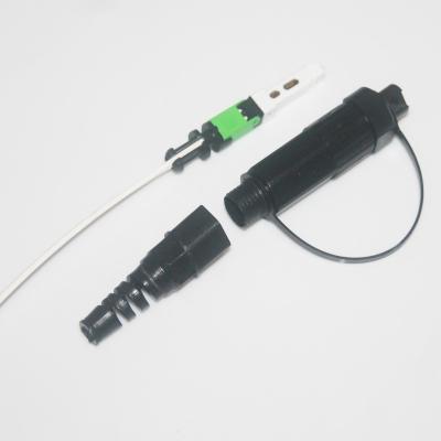 China 2.0 X 3.0mm Pre Terminated Fiber Optic Cable Mini SC Fast Connect for sale