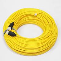 China 70m 8K HDMI 2.1 Fiber Optic Cable 48Gbps AOC TPU Yellow Jacket for Long Distance Transmission for sale