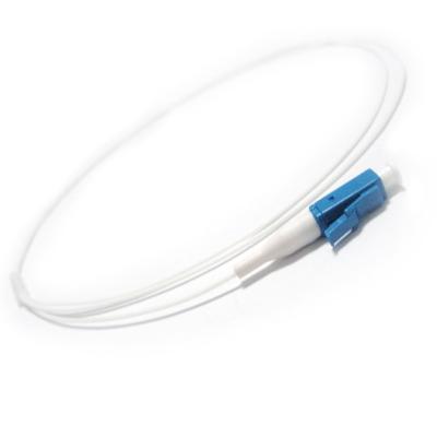 China Singlemode LSZH Fiber Optic Pigtails Sm Lc OS2 Low Insertion Loss for sale
