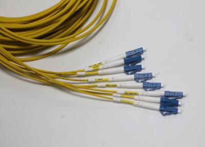 China 12 Strands Pre Terminated Fiber Optic Cable / SC UPC Trunk Cable Pre Connectorized for sale
