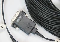 China Hangalaxy DVI Active Optical Cable LSZH Black Jacket 10.2Gbps 3.0mm for sale