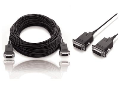 China 300 Meters 3.0mm 	DVI Active Optical Cable / AOC Active Optical Cable LSZH Jacket for sale