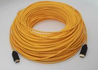 China HDMI 2.0 Active Optical Cable 4K 60Hz 18Gbps LSZH Long Distance 150m for sale