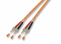 China FDDI to SC Multimode Fiber Patch Cord 3.0mm LSZH Orange Jacket 850nm for sale