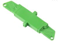 China E2000 APC Simplex Fiber Optic Adapter Ceramic Sleeve 0.1dB Insertion Loss for sale